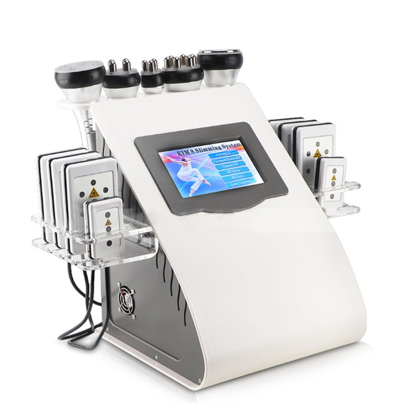 40K Ultrasonic Cellulite Removal ultrasonic fat cavitation machine 6 in 1