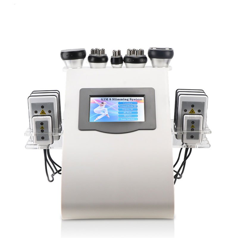 40K Ultrasonic Cellulite Removal ultrasonic fat cavitation machine 6 in 1