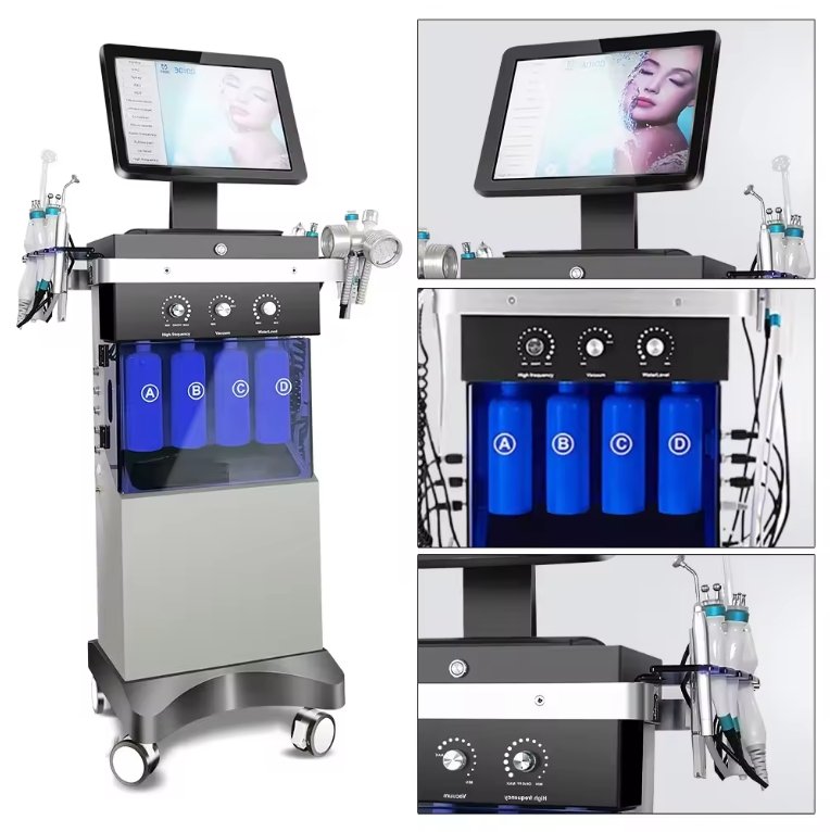 14 in 1 Multifunction facial skin care hydra beauty machine for skin ...