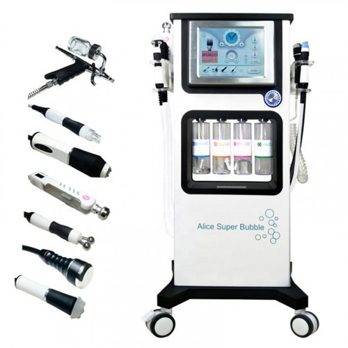 7 handle Hydra demabrasion combine with Oxygen Therapy